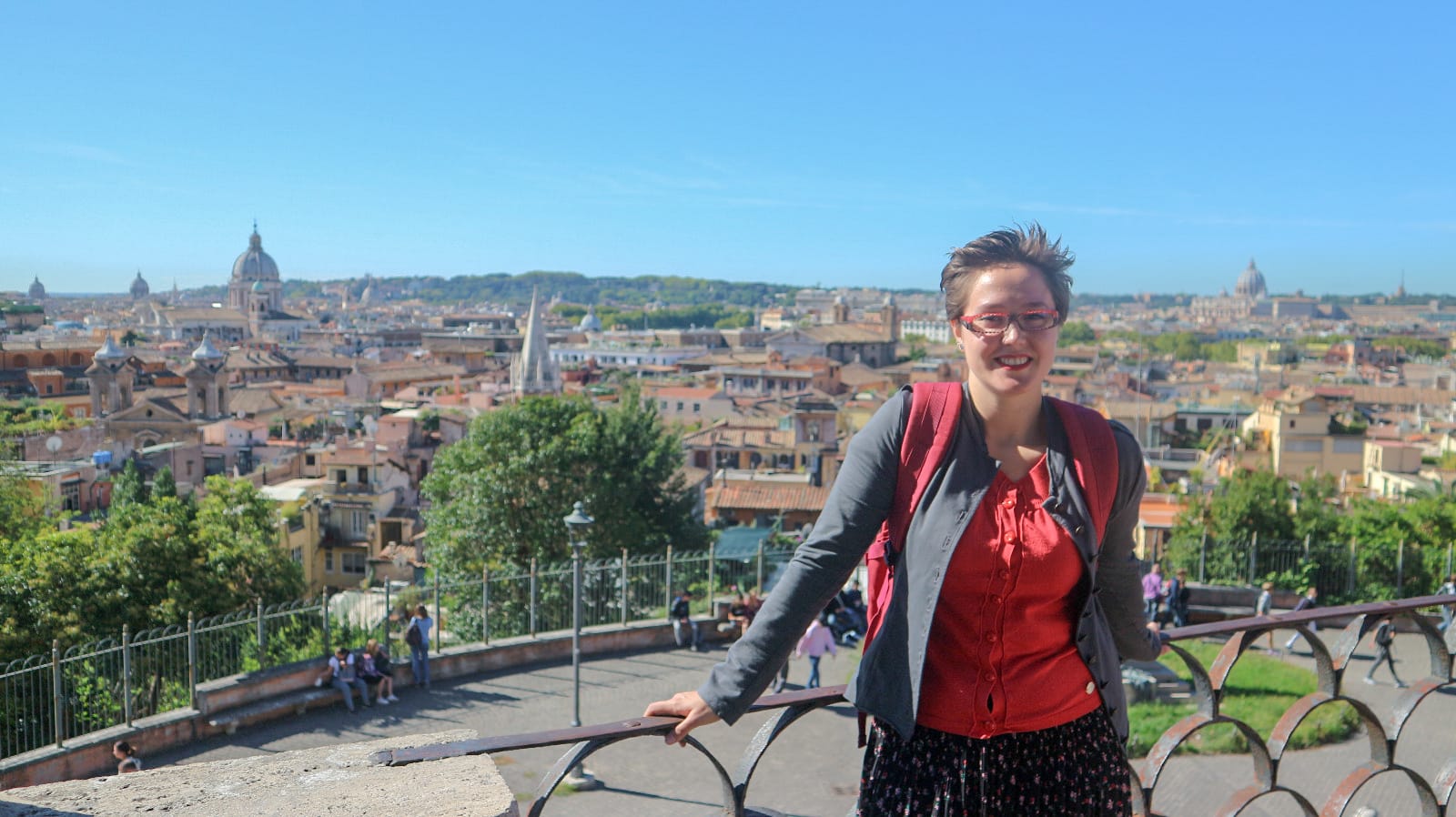 La terrazza del Pincio, luoghi magici di una Roma alternativa