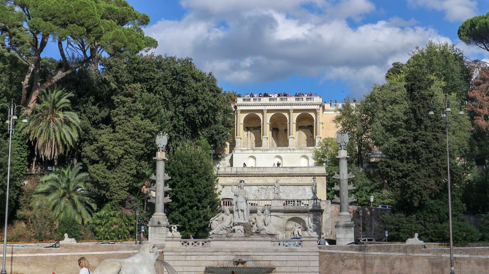 La terrazza del Pincio, luoghi magici di una Roma alternativa